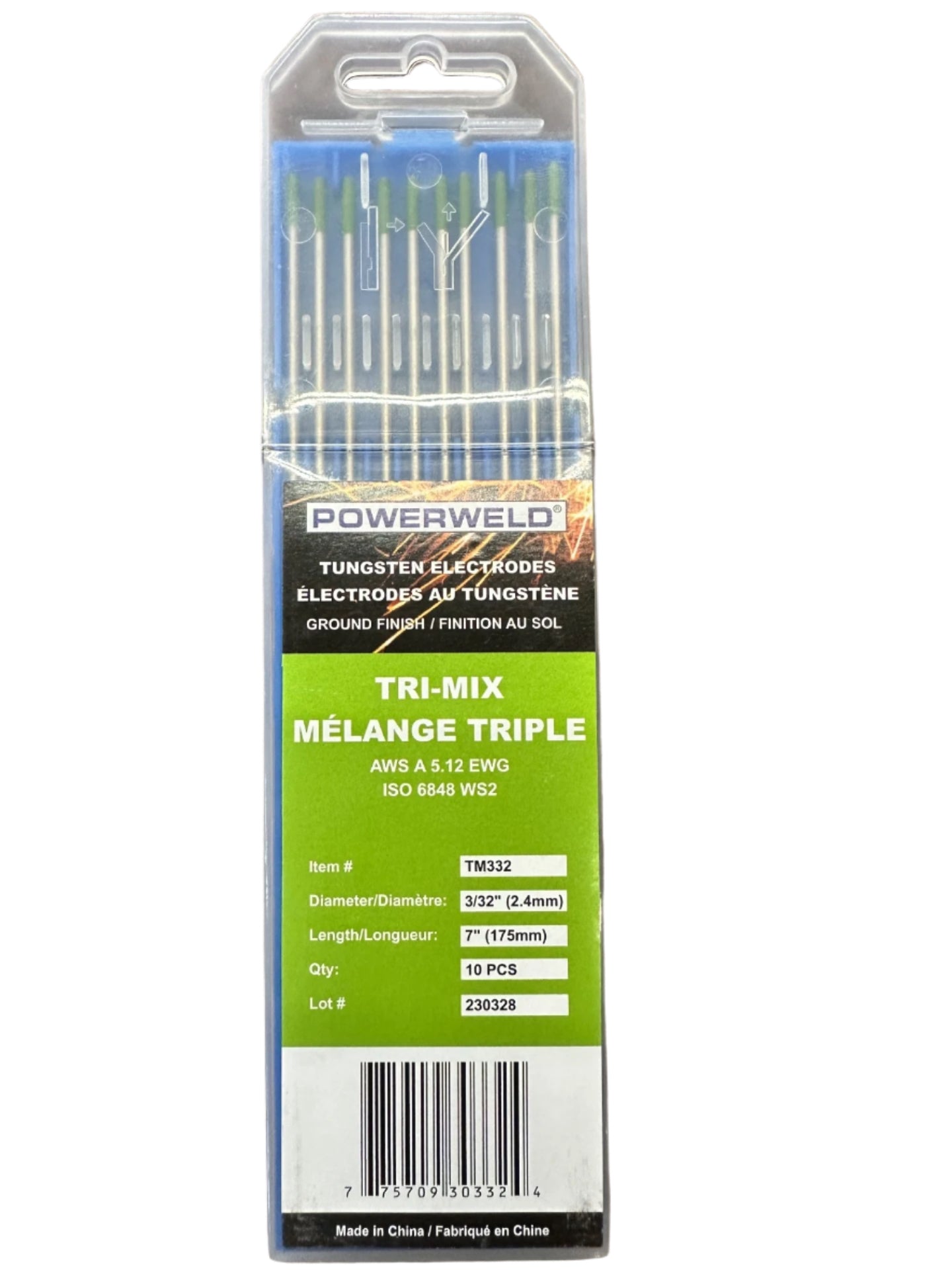 POWERWELD TRI-MIX TUNGSTEN – Fuline Welding Supplies